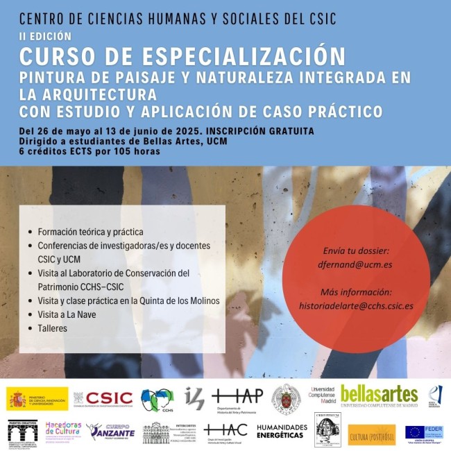 Curso de especialización "Pintura de paisaje y naturaleza integrada en la arquitectura con ...